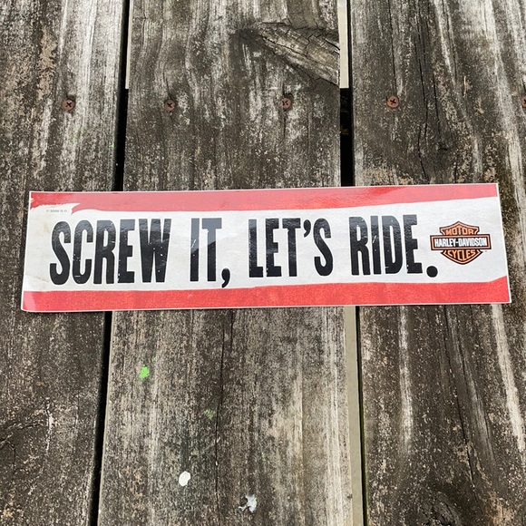 Harley-Davidson | Accessories | Harleydavidson Genuine Screw It Lets ...